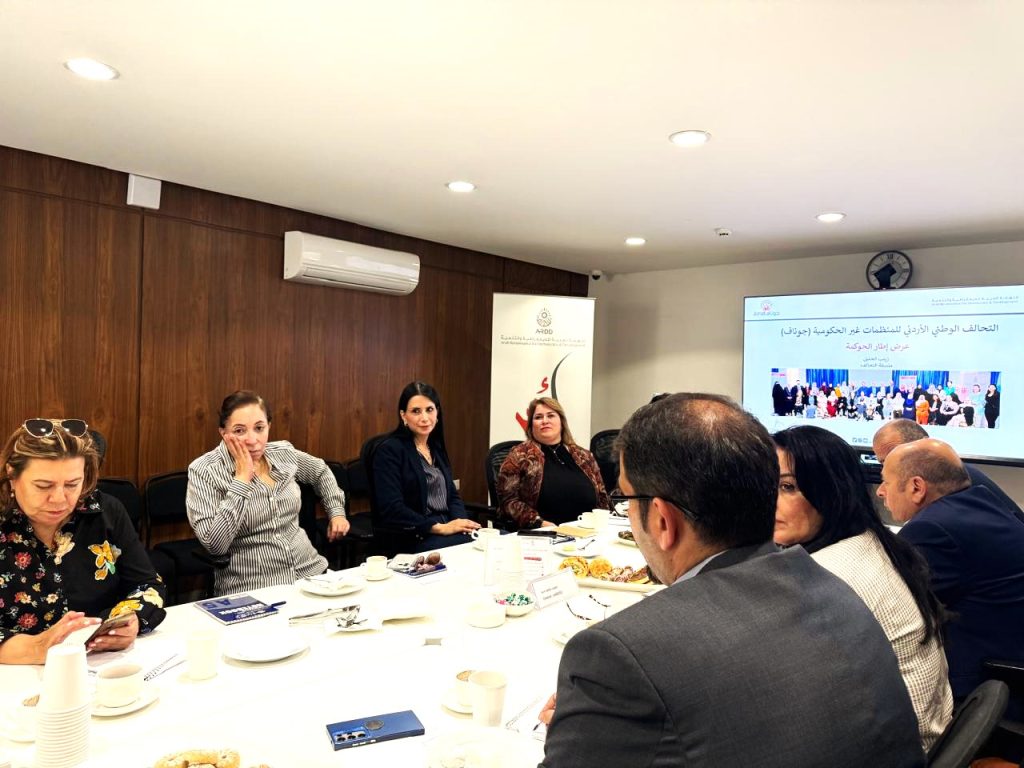 Jordan National NGO Forum (JONAF) – Arab Renaissance for Democracy and ...