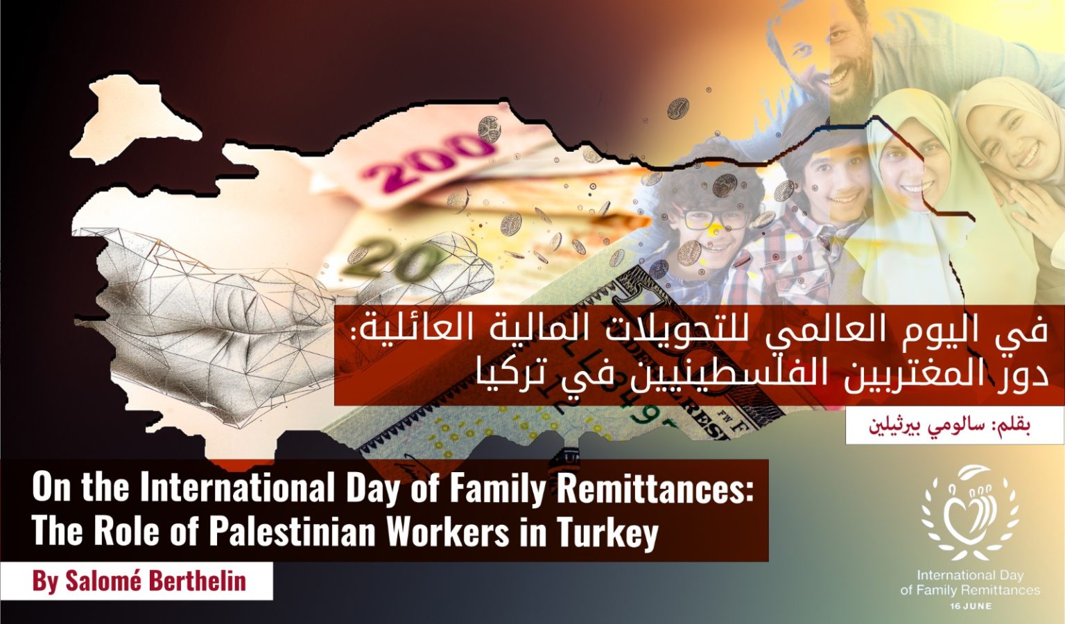 On the International Day of Family Remittances: The Role of Palestinian ...